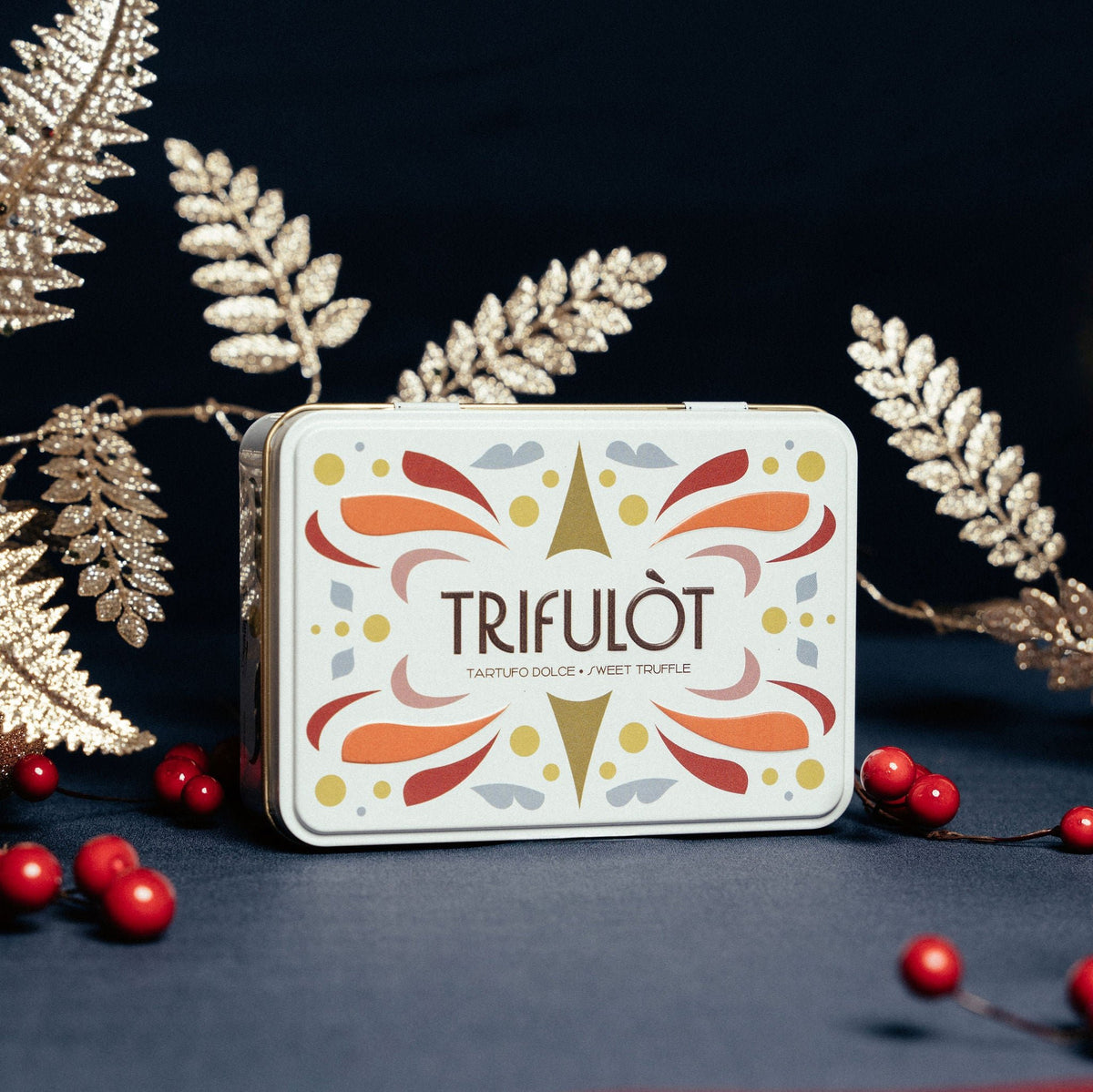 Trifulot Latta Metallo Gusti Misti - 15 Praline Amaretto, Cappuccino e ...