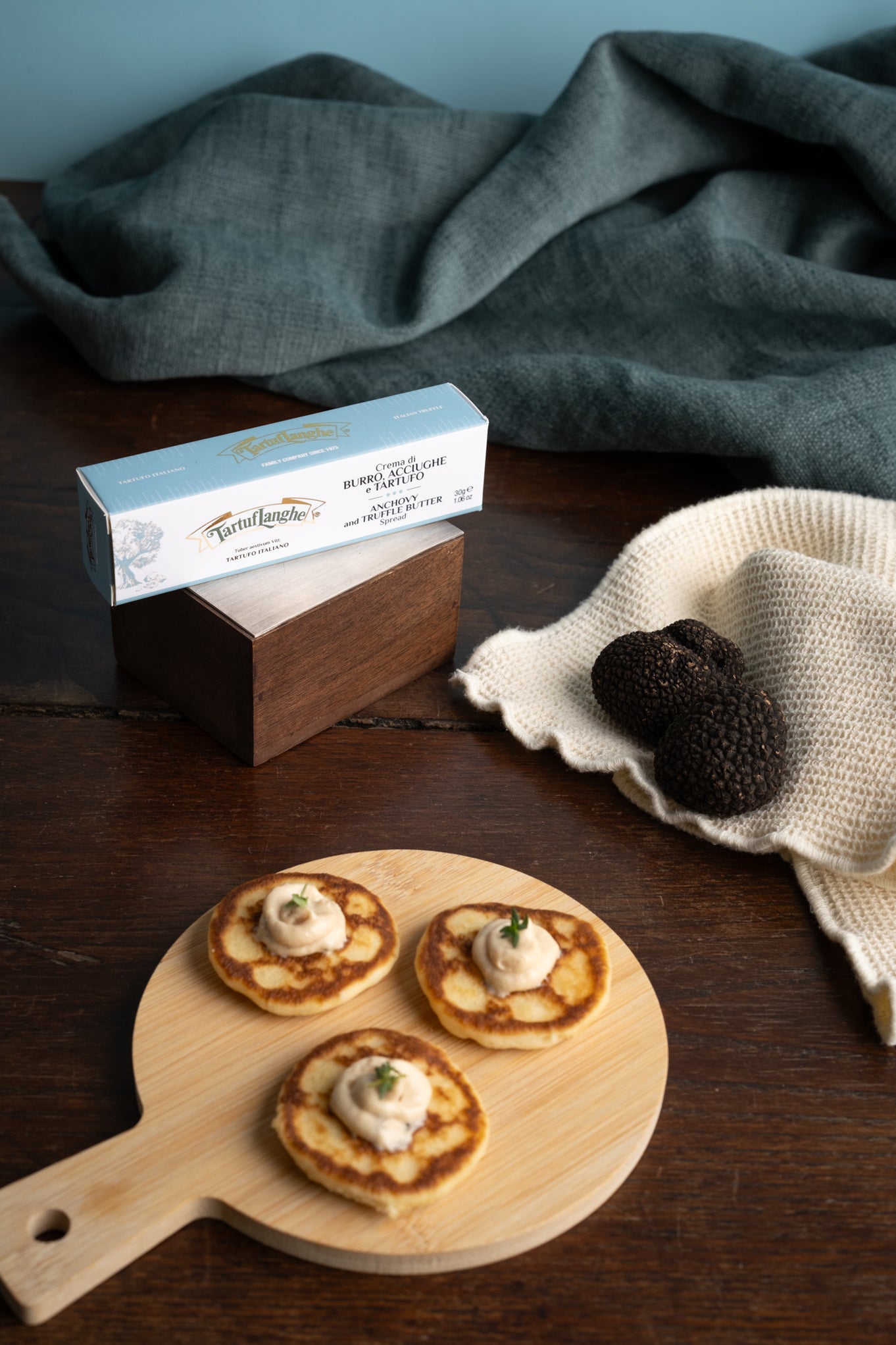 Butter, Anchovy, and Truffle Cream in a Tube | TartufLanghe Gourmet ...